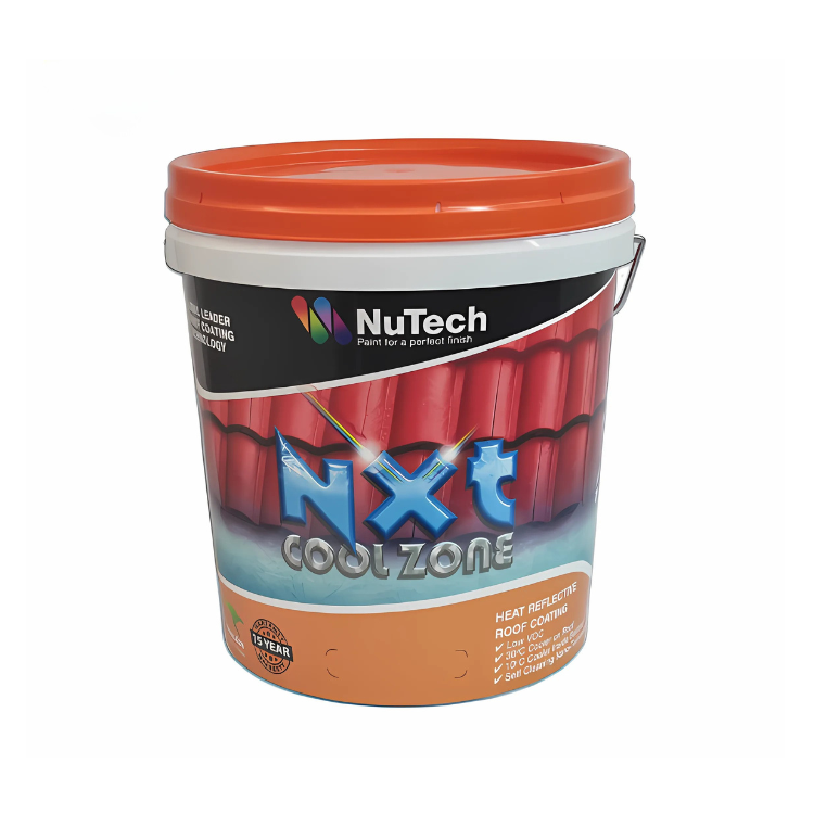 Nutech NXT Cool Zone Roof Coating - Water Based, Low VOC & 100% Waterproof