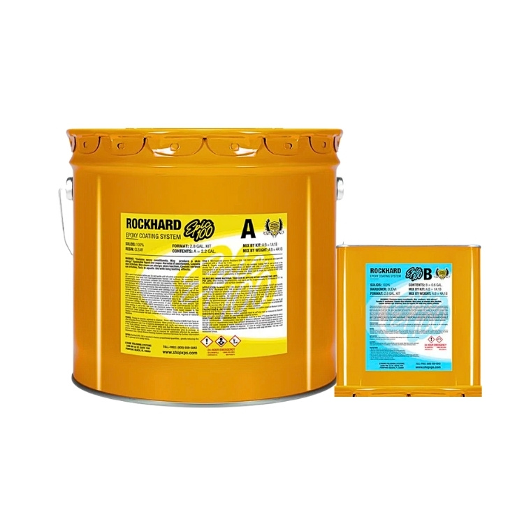 XPS Rockhard Epic 100 Epoxy - 3 Gallon Kit - 100% Solids Epoxy Kit