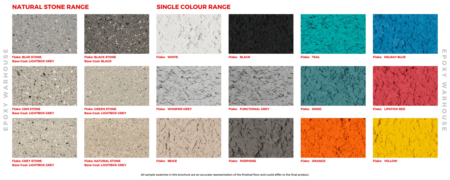 Flake Epoxy Flooring Systems | Epoxy Floor Coating Supplier