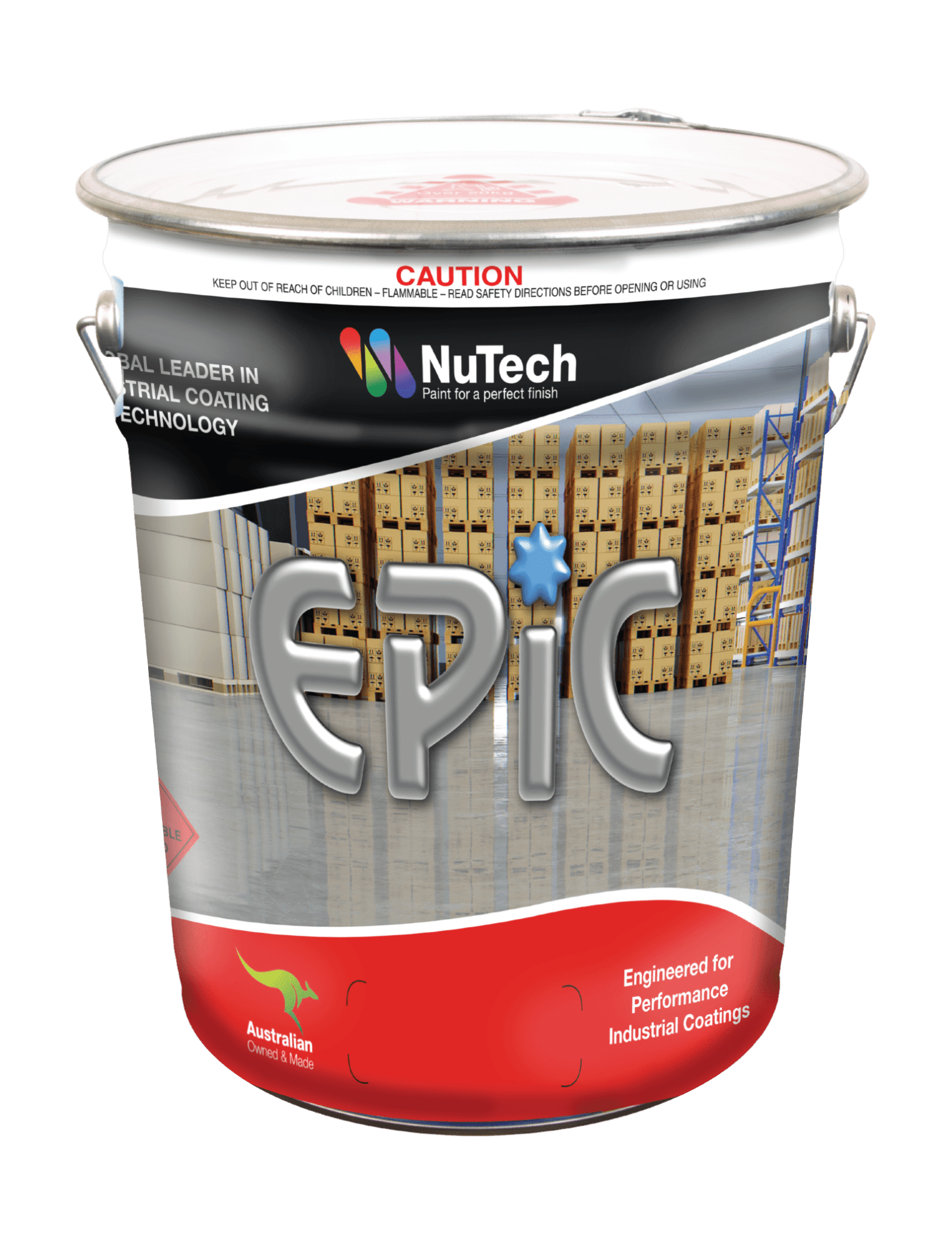 Industrial Epoxy Flooring Solution: Nutech EPiC Epoxy 500 Kit