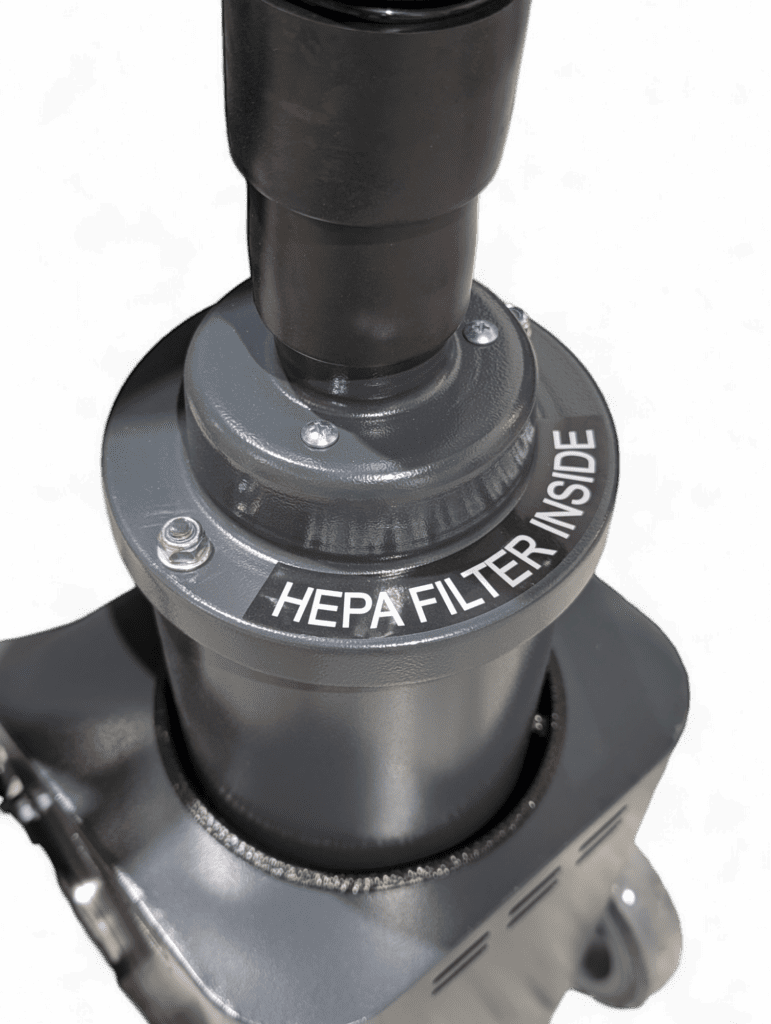 DE3000 HEPA Dust Extractor - Powerful Concrete Dust Removal